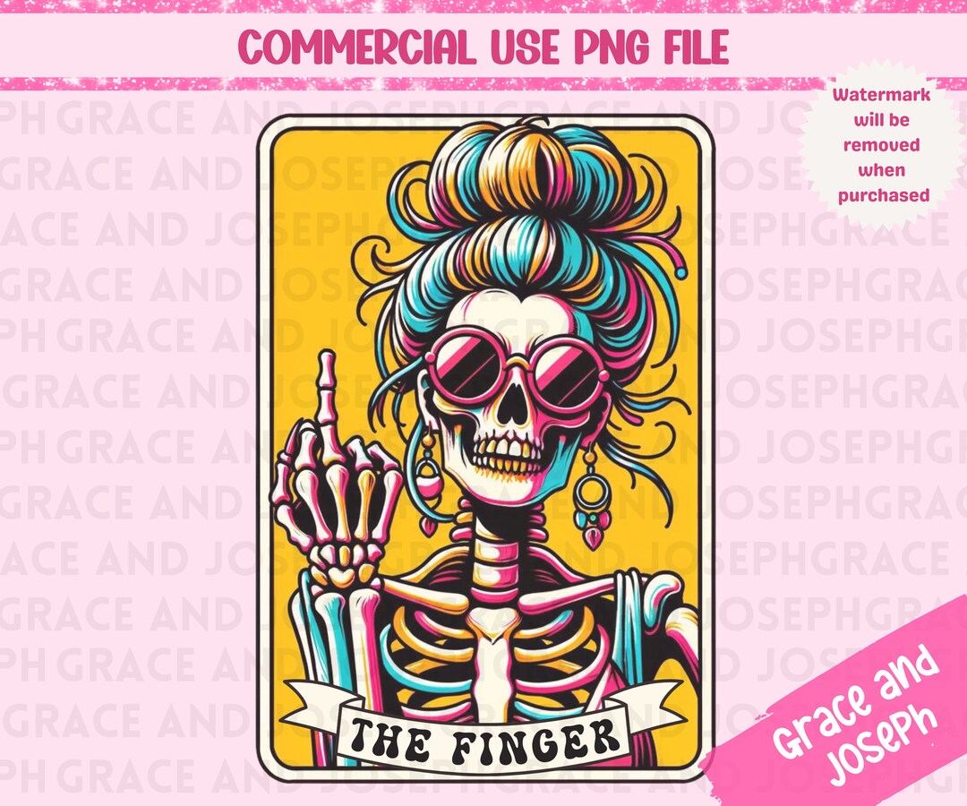 The Finger Tarot Card PNG Sarcastic Png Tarot Card Png Skeleton ...
