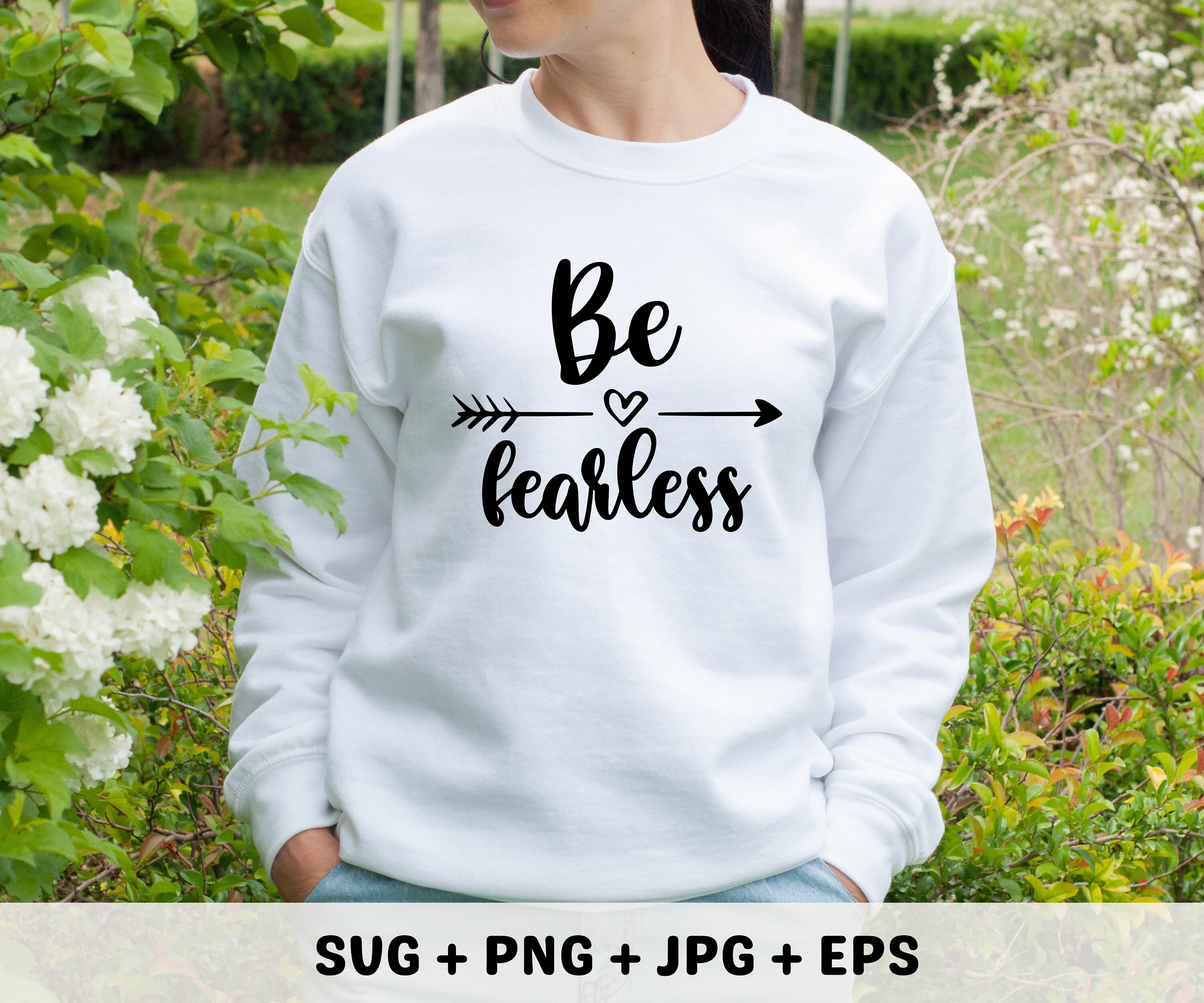 Be Fearless Svg Motivational Quotes Svg Inspirational Svg - Etsy