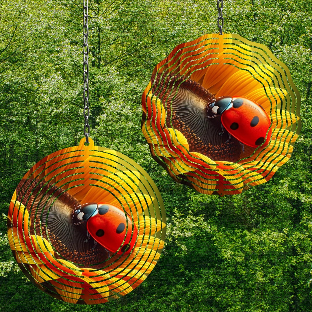 Ladybug Wind Spinner Wind Spinner Png Wind Spinner Sublimation Designs ...
