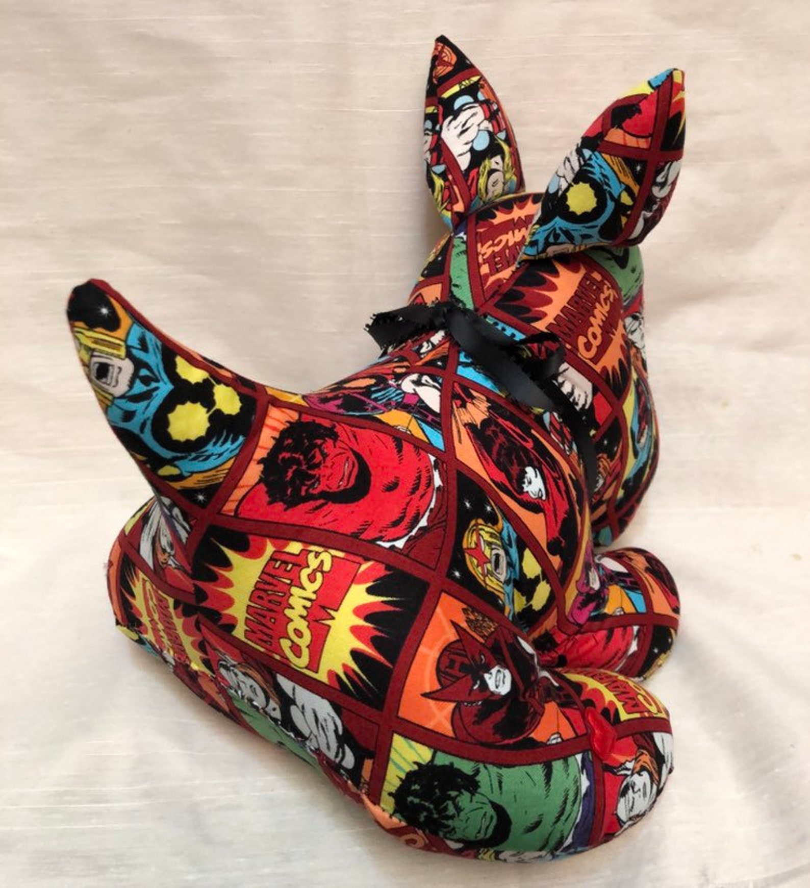 Super Puppy is a Hand Made Stuffed Animal, a Dog Lovers Gift, Great for ...