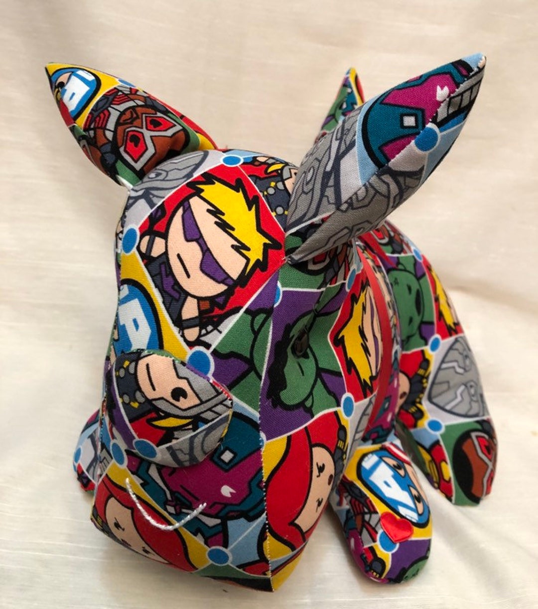 Super Puppy is a Hand Made Stuffed Animal, a Dog Lovers Gift, Great for ...