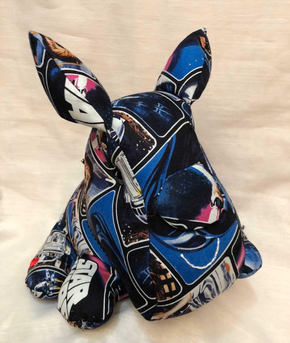 Super Puppy is a Hand Made Stuffed Animal, a Dog Lovers Gift, Great for ...