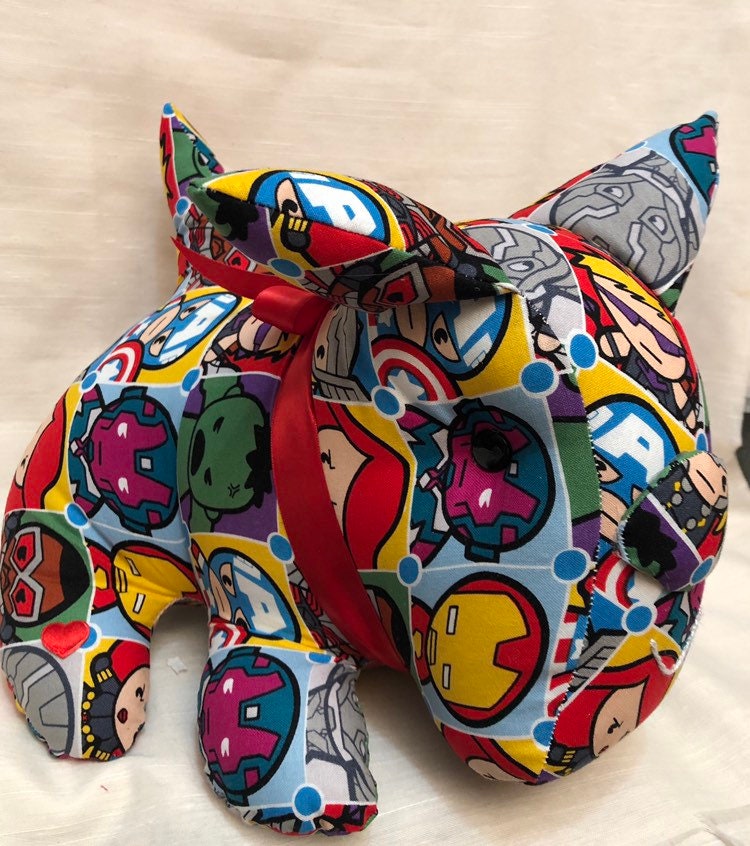 Super Puppy is a Hand Made Stuffed Animal, a Dog Lovers Gift, Great for ...