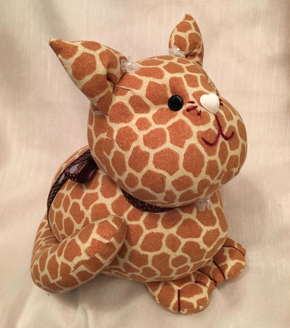 Kitty, Cat, Stuffed Cat, Stuffed Animal, Cat Toy, Stuffed Cat,handmade ...