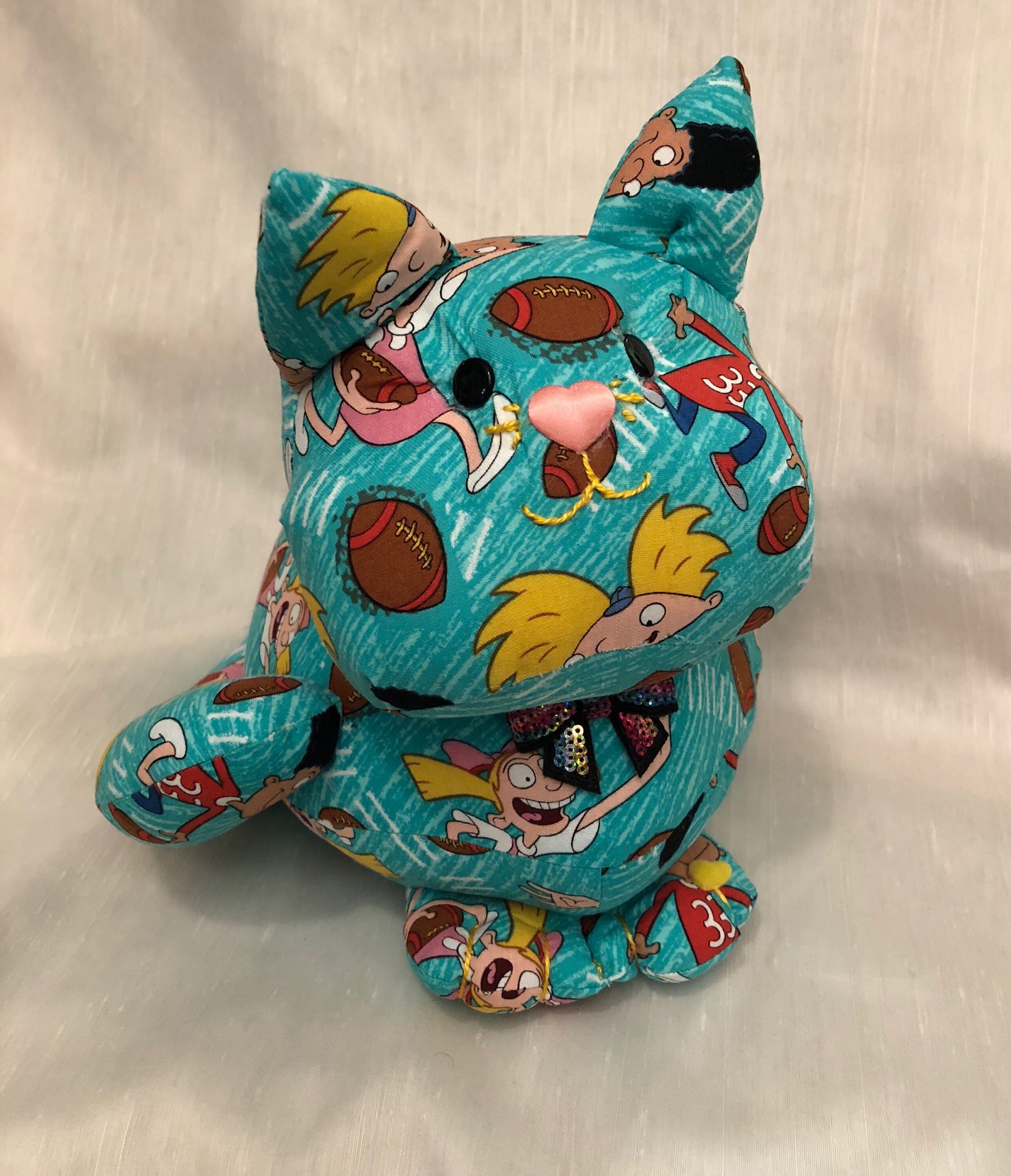 Handmade Item Stuffed Animals, Stuffed Cat, a Cat Lovers Gift, Soft ...