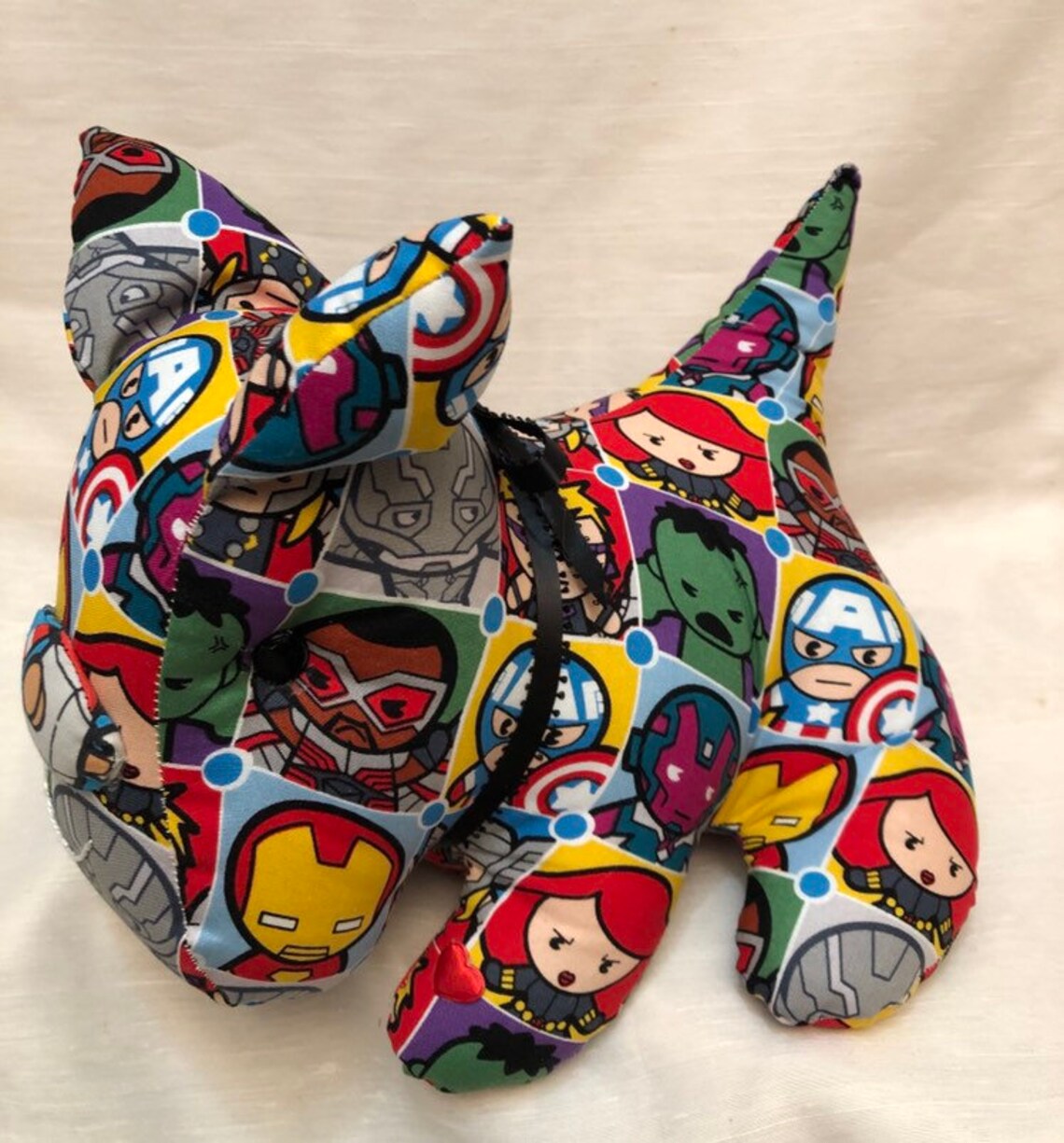 Super Puppy is a Hand Made Stuffed Animal, a Dog Lovers Gift, Great for ...