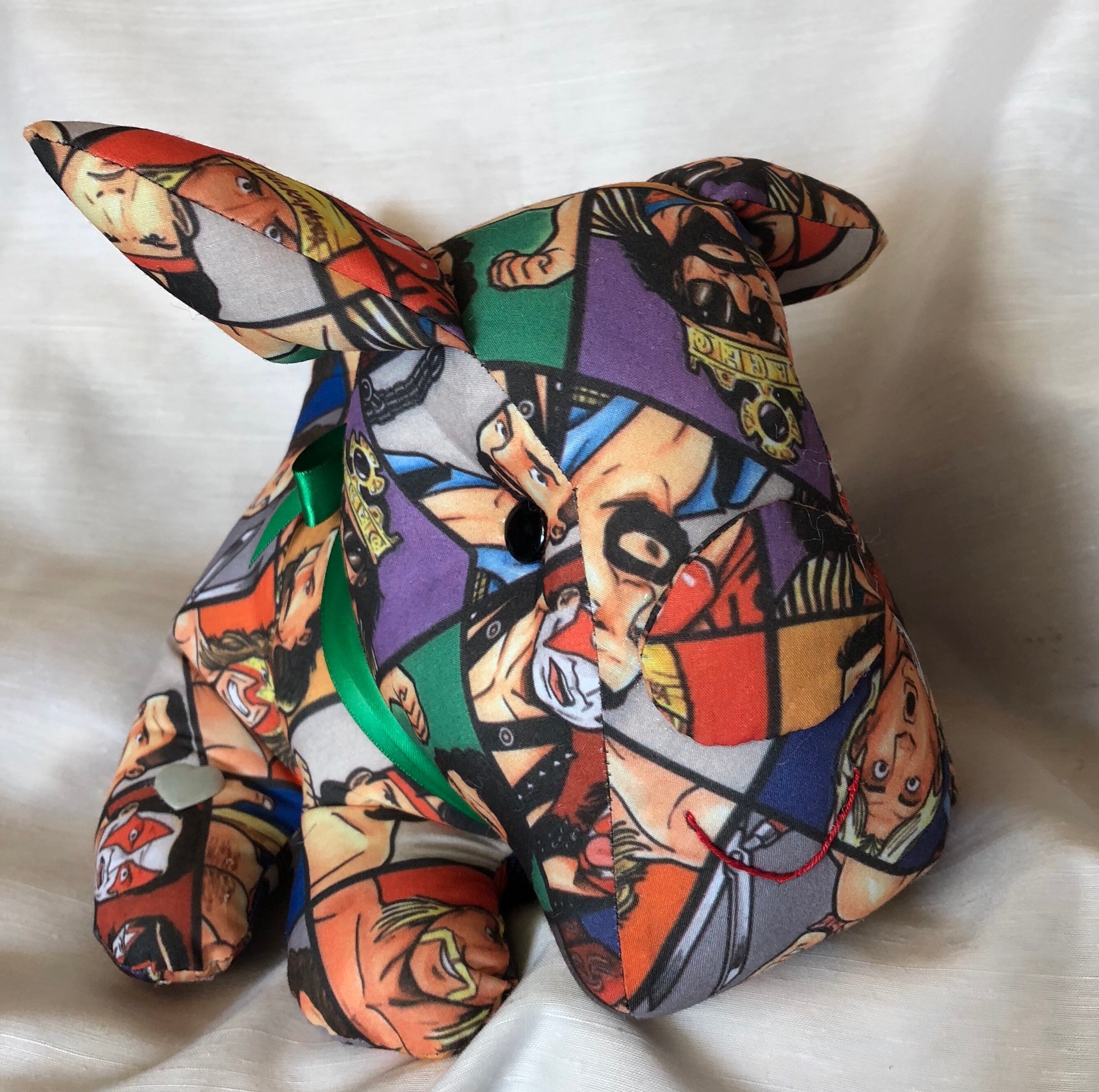 Handmade Stuffed Animal, Dog Lovers Gift, Gift for Kids , a Fun Pillow ...