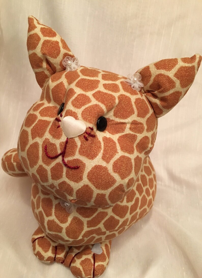 Kitty, Cat, Stuffed Cat, Stuffed Animal, Cat Toy, Stuffed Cat,handmade ...