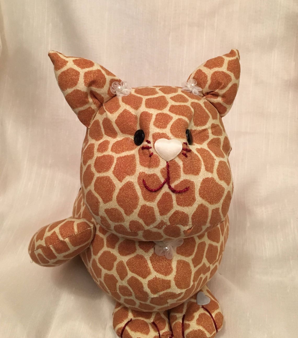 Kitty, Cat, Stuffed Cat, Stuffed Animal, Cat Toy, Stuffed Cat,handmade ...