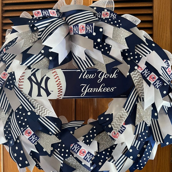 Yankees Wreath - Etsy