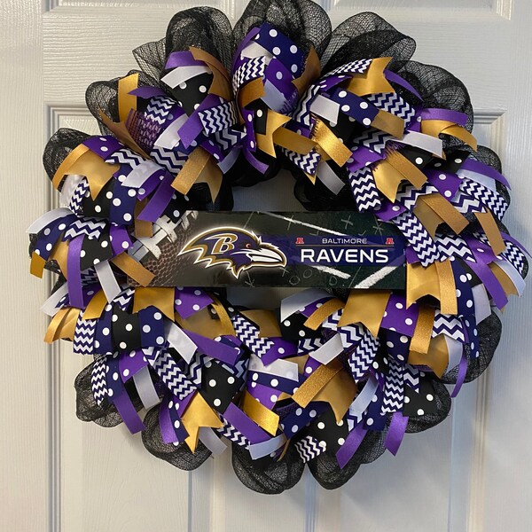 Ravens Wreath - Etsy