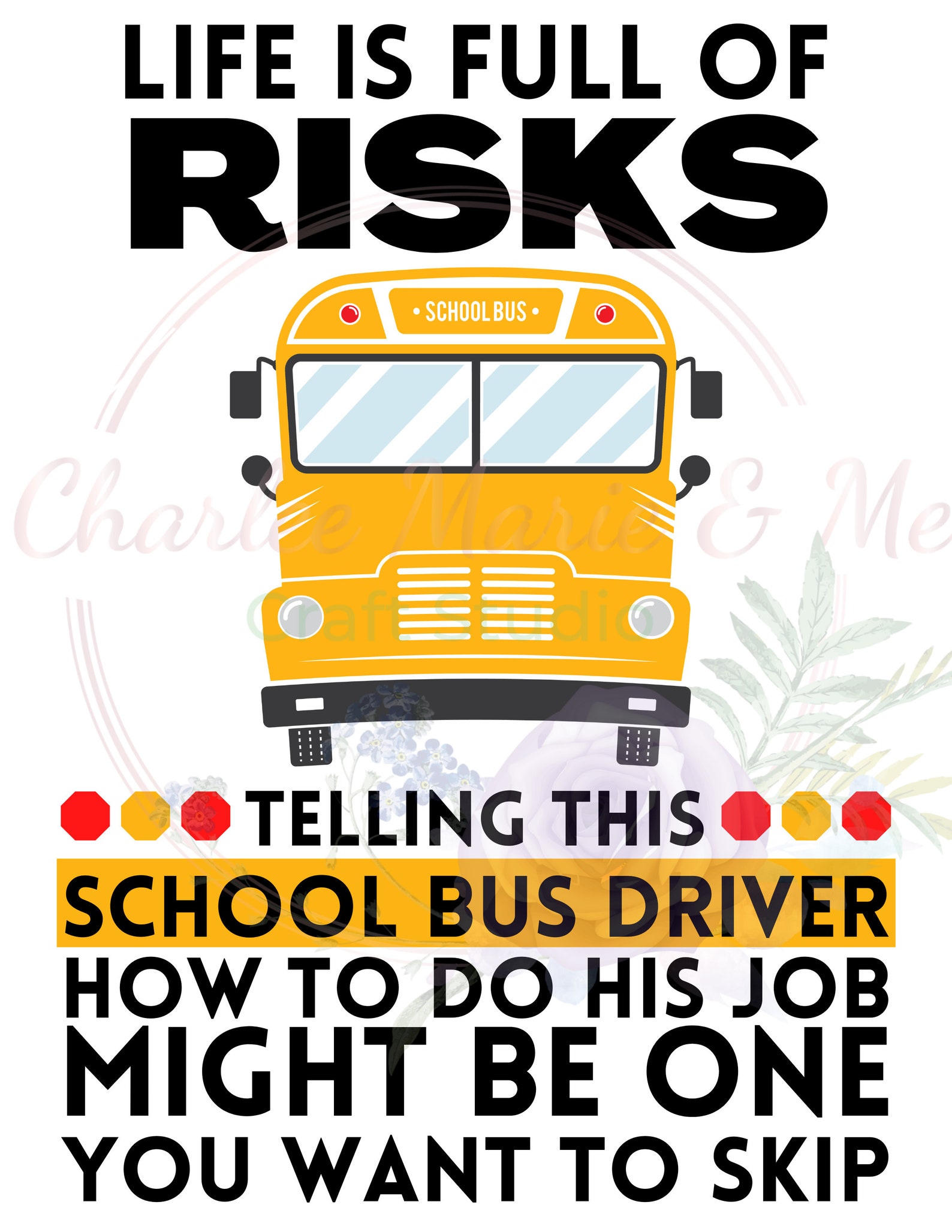 School Bus Driver Back to School School Bus Driver Life is - Etsy