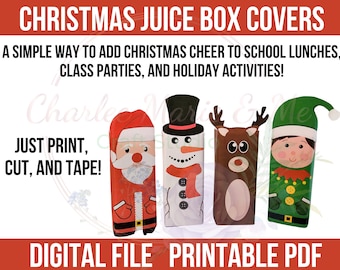 Christmas Juice Box - Etsy