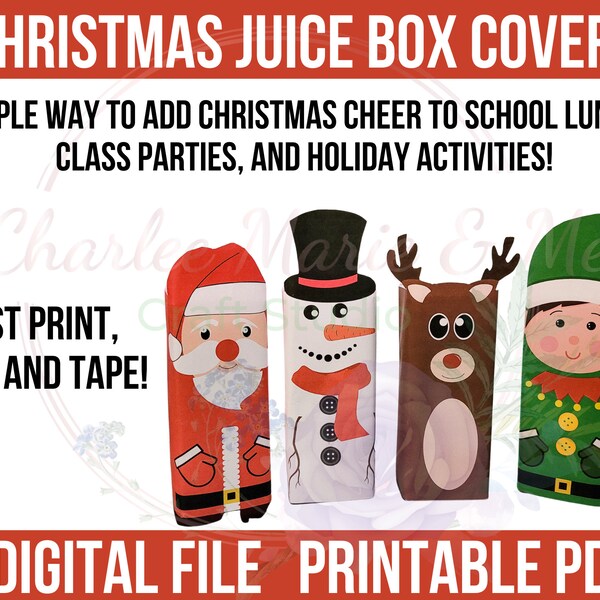 Juice Box Wrapper - Etsy