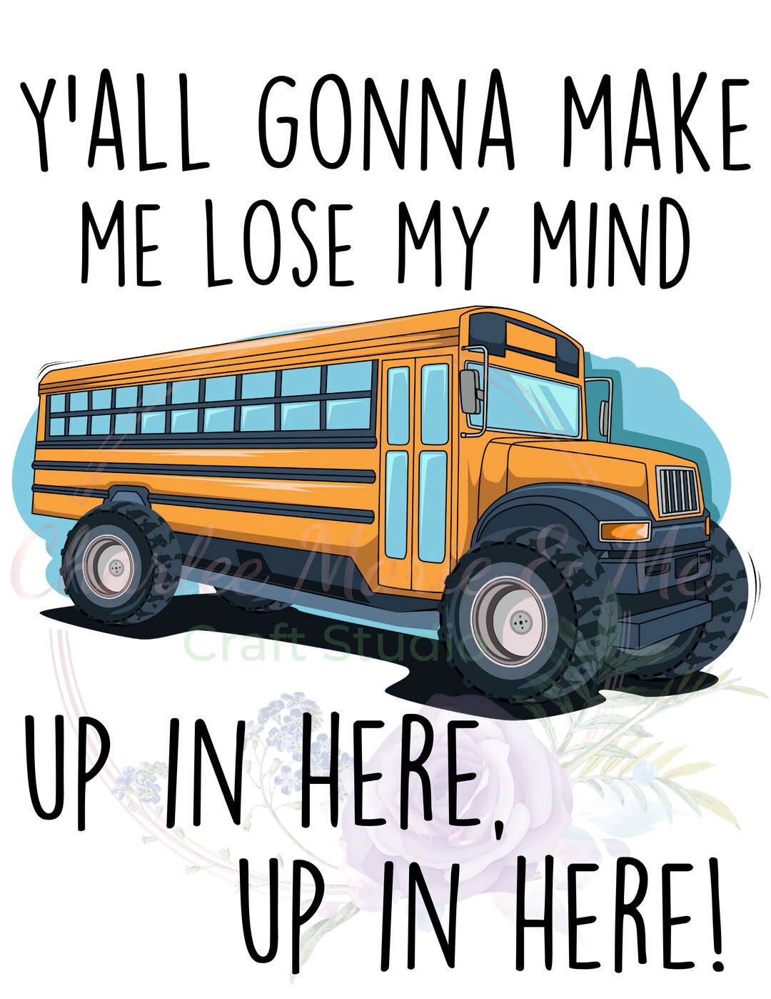 Bus Driver Back to School PNG, School Bus Driver Gift, Bus Driver PNG ...