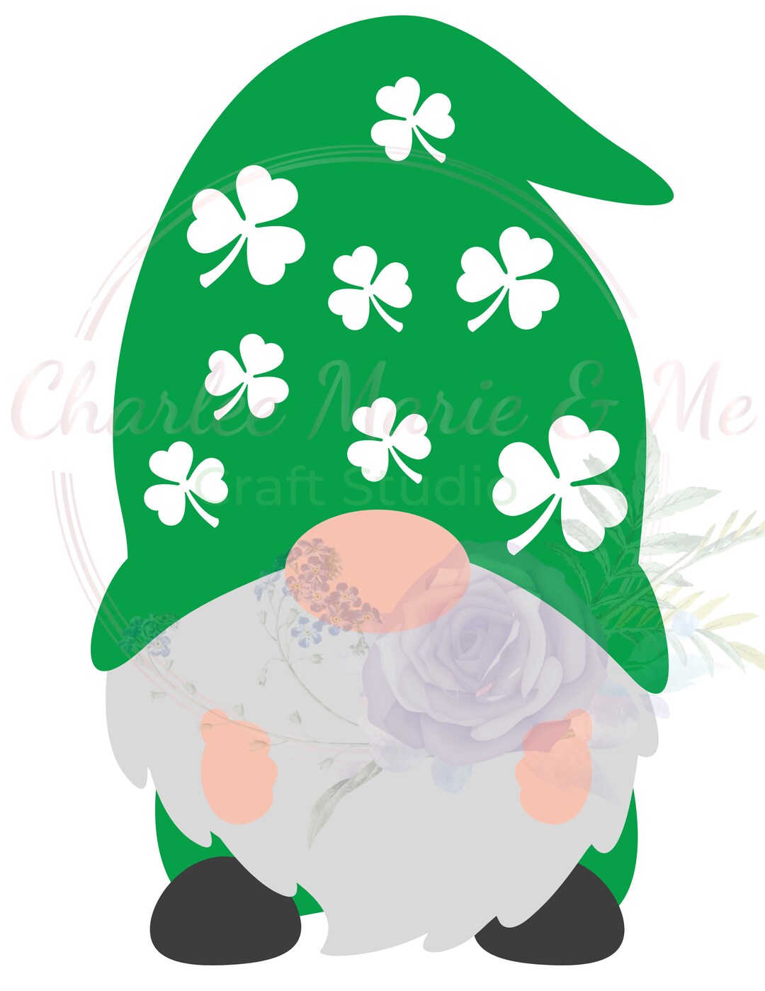 St. Patrick's Day Gnome SVG, Irish Gnome SVG, St. Patrick's Day SVG, St ...