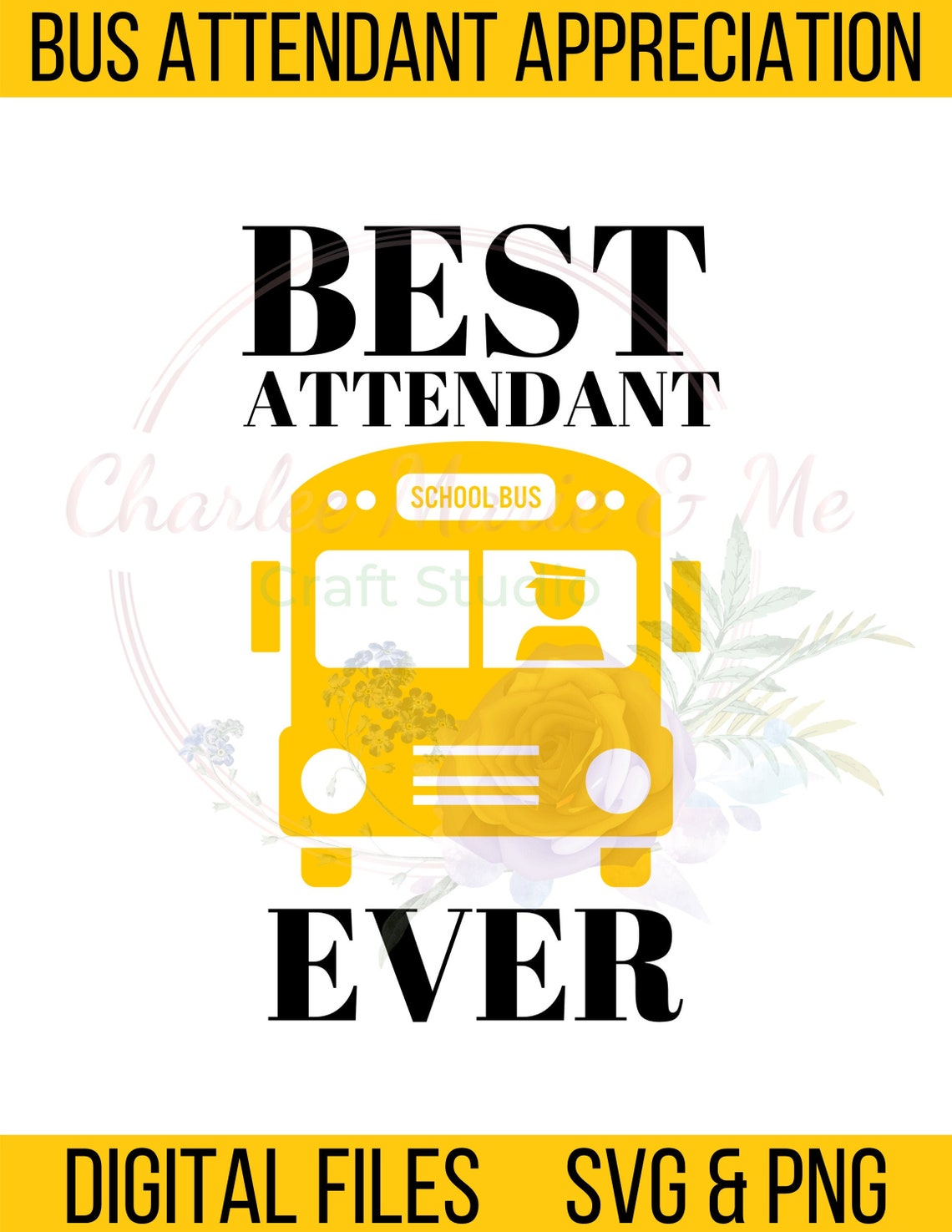 Bus attendant SVG Bus Monitor SVG Bus Aide SVG Bus Monitor | Etsy