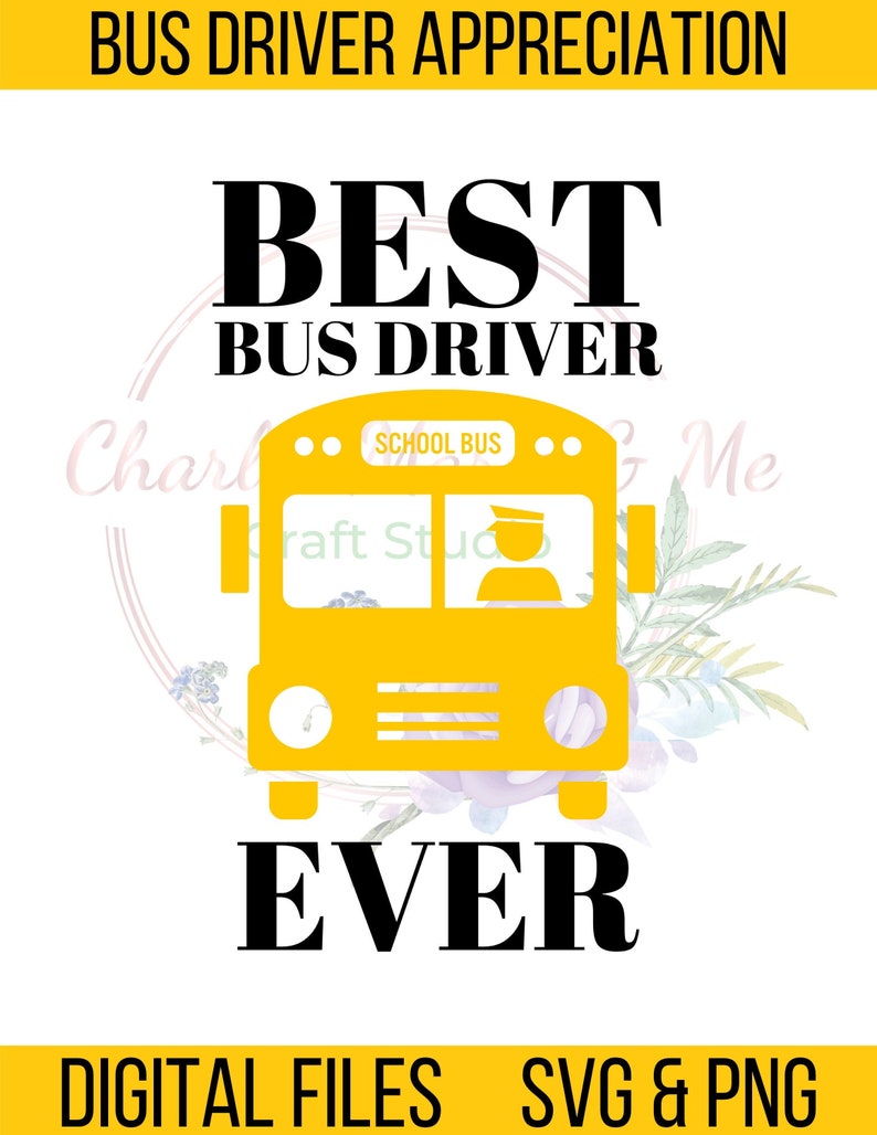 Bus Driver Svg Bus Driver Gft Bus Driver End of Year Gift - Etsy