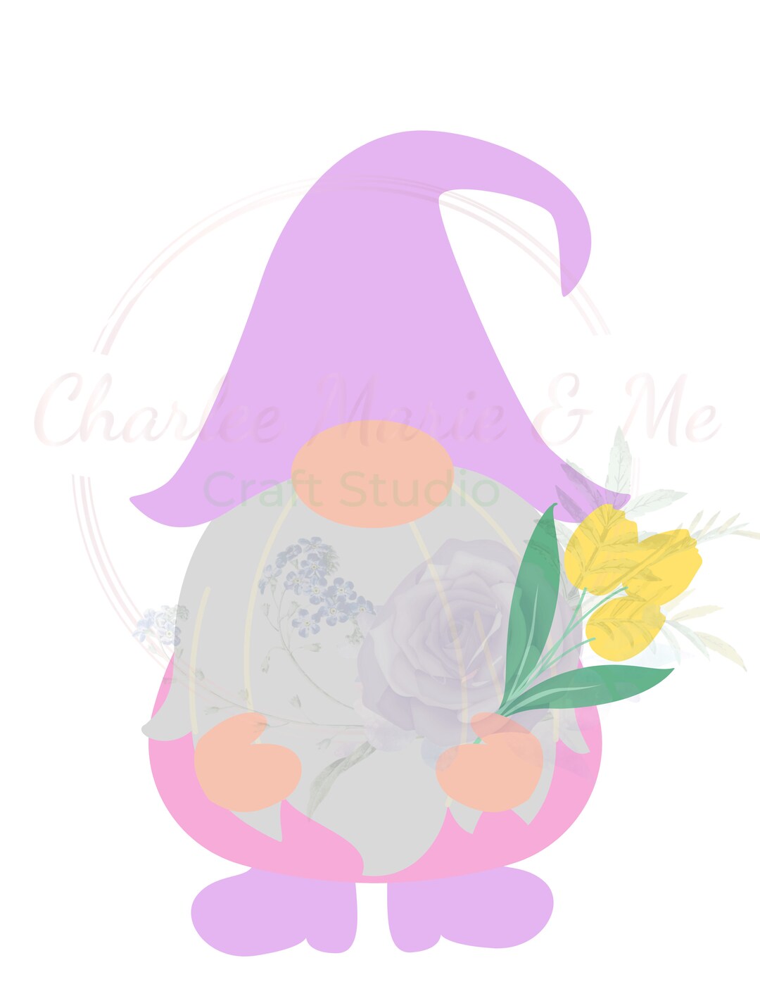 Easter Gnome Pngs, Spring Gnomes Pngs, Gnome Clipart, Cute Spring ...