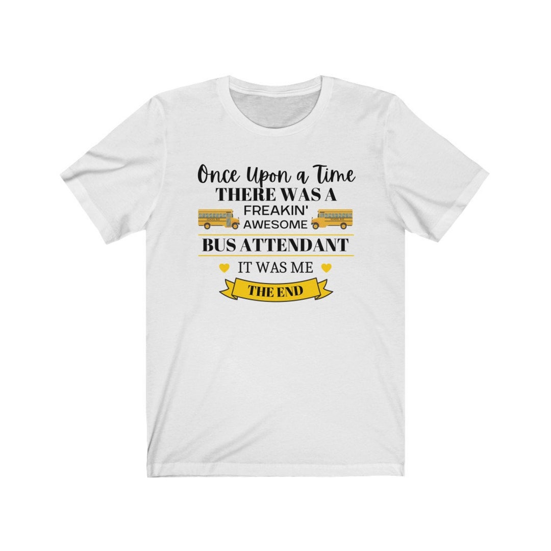 School Bus Attendant T-shirt, School Bus Monitor Gift, School Bus Aide ...