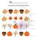 Fall Patterns Worksheet, Pre-k Pattern Worksheet, Preschool Patterns ...
