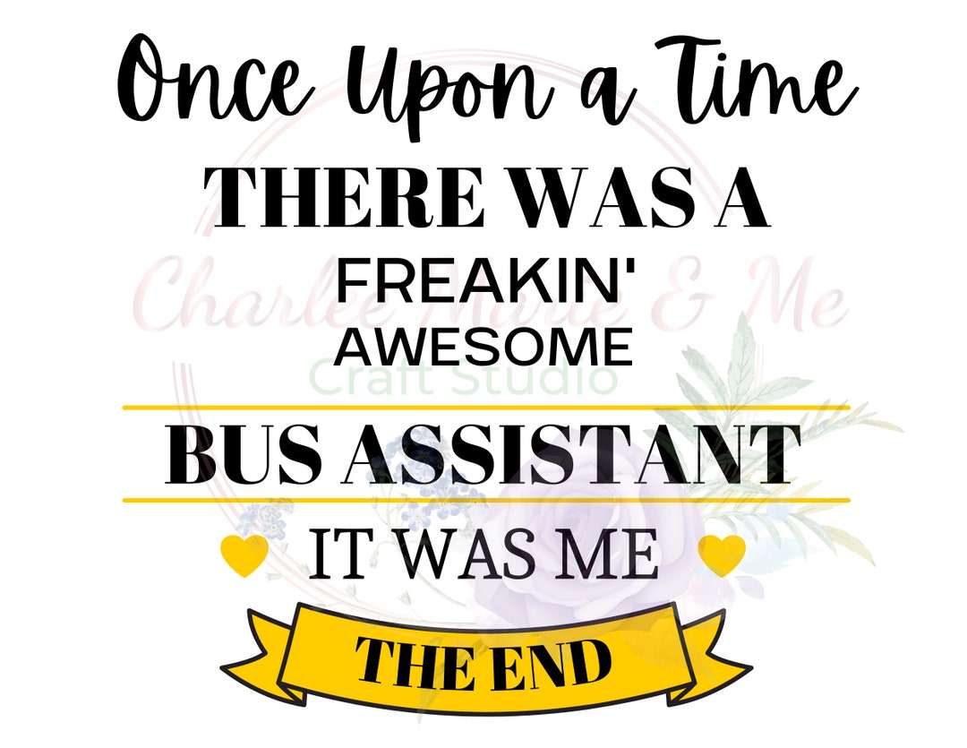 School Bus Assistant SVG, Bus Assistant Gift Idea, School Bus Assistant ...