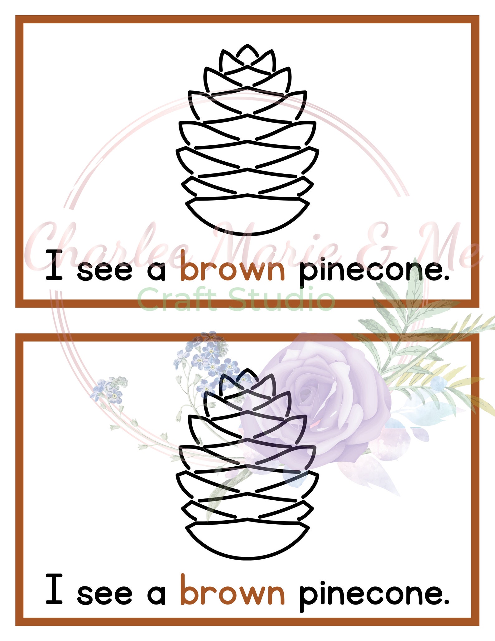 Colors of Fall Book for Pre-k , Preschool Book, Fall Colors, Emergent ...