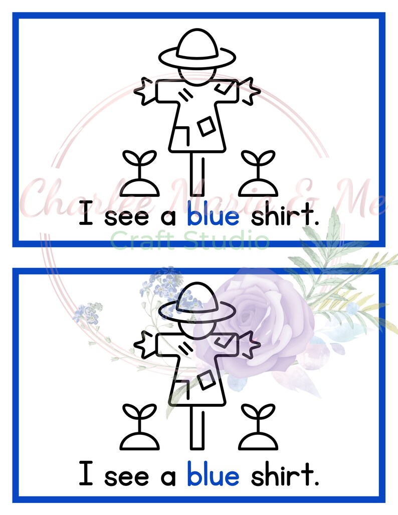 Colors of Fall Book for Pre-k , Preschool Book, Fall Colors, Emergent ...