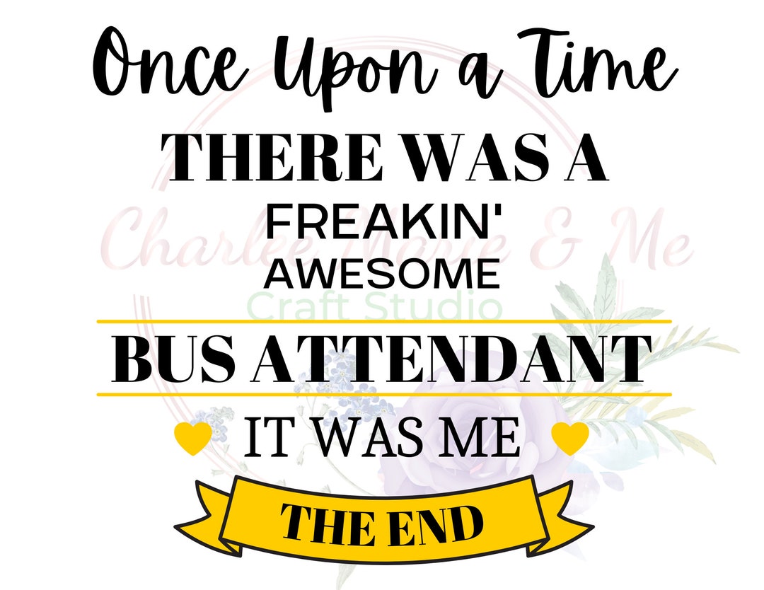 Bus Attendant, Bus Monitor, Bus Aide SVG - Etsy