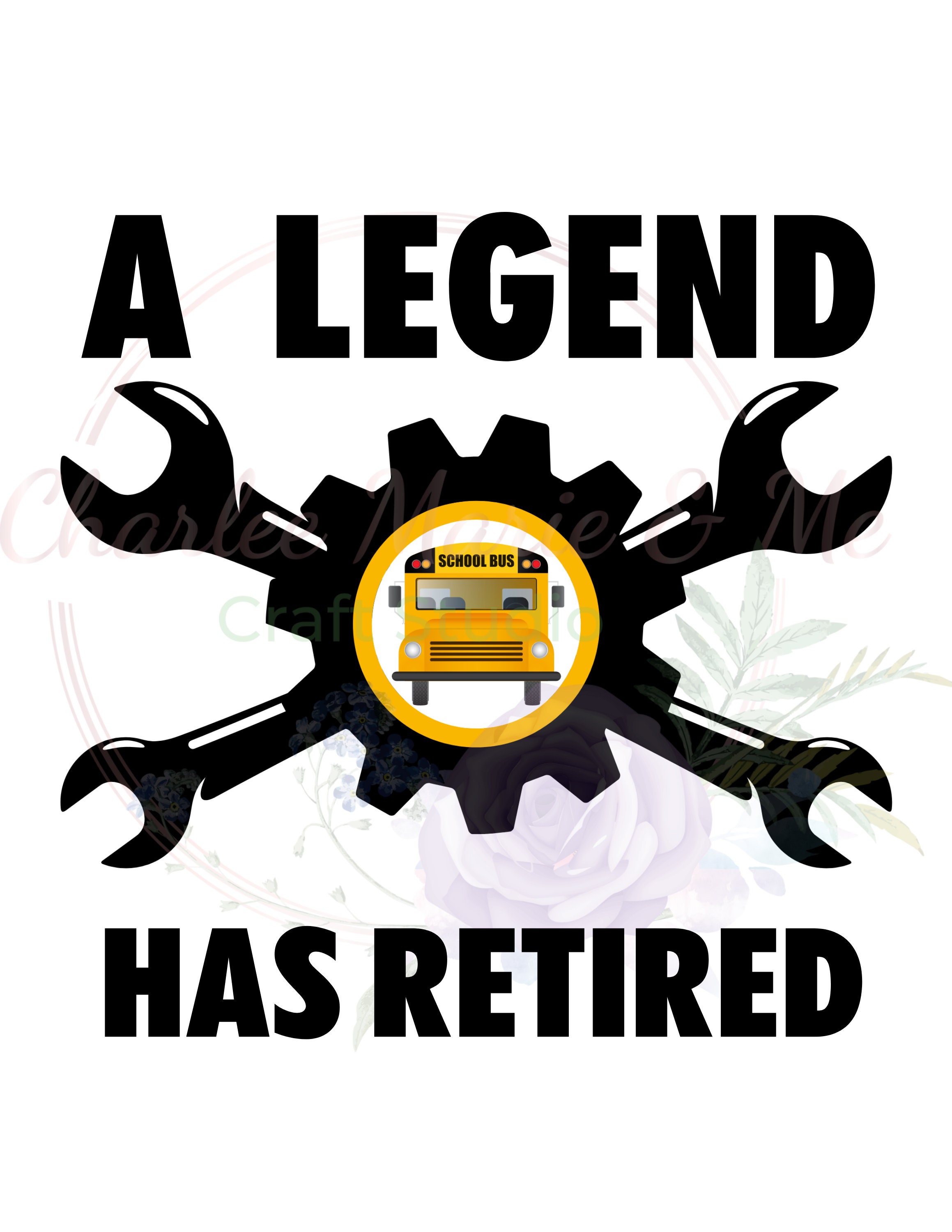 School Bus Driver Retirement, PNG, Bus Driver Appreciation, School Bus ...