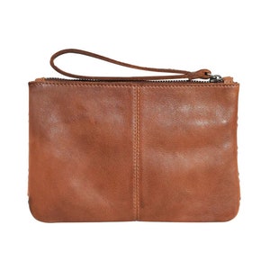 Amara Woven Leather Wristlet Strap Clutch Card Wallet Perfect for When ...