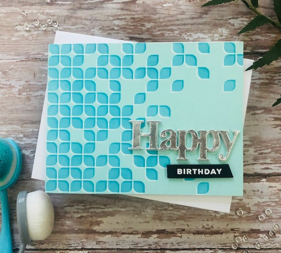 Modern Birthday Card Female Birthday Card Greeting Card - Etsy