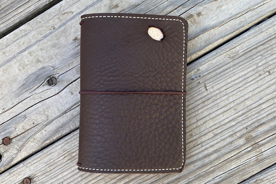 Pocket/field Notes Travelers Notebook With Veg. Tan Lining and Natural ...