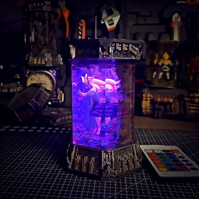 Jujutsu Kaisen Mahoraga Makora Healing Chamber Resin Lamp Anime ...