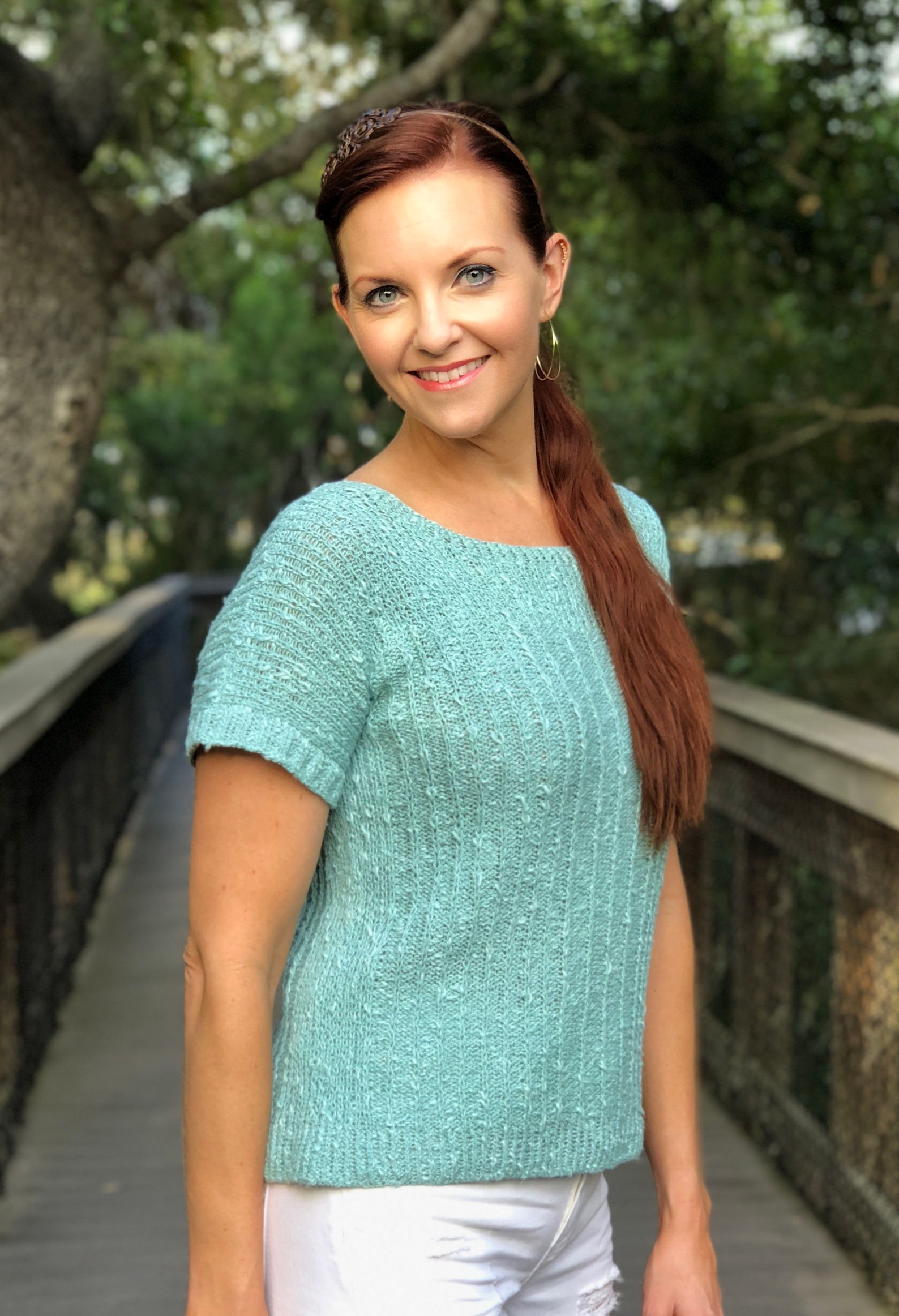 Kittybea Knitting Pattern - Stickney Cotton Tee, Download ONLY - Etsy