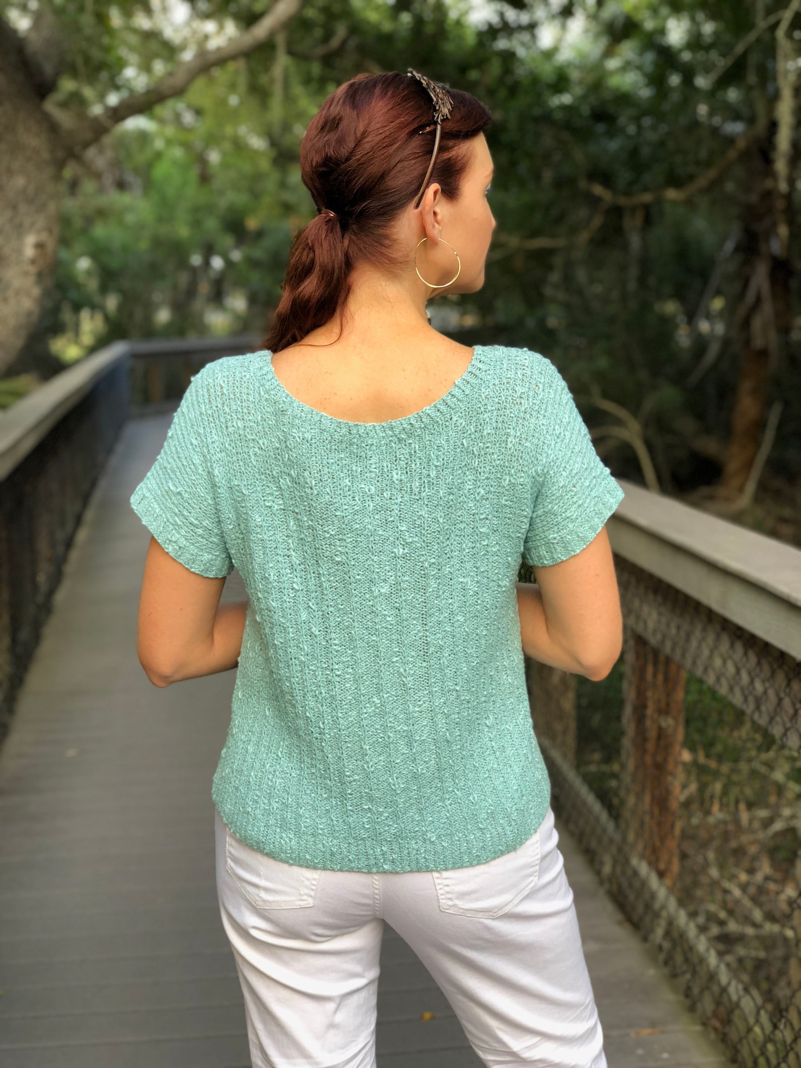 Kittybea Knitting Pattern - Stickney Cotton Tee, Download ONLY - Etsy