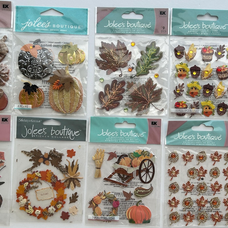 Scrapbook Stickers - Etsy