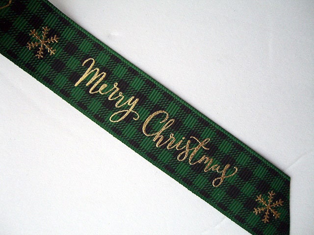 Printed Christmas Ribbon merry Christmas : Buy in | Etsy