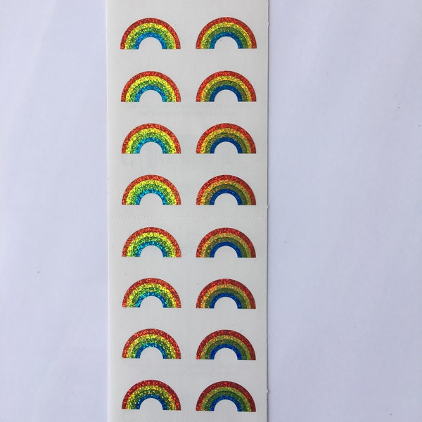 Rainbow Stickers - Etsy