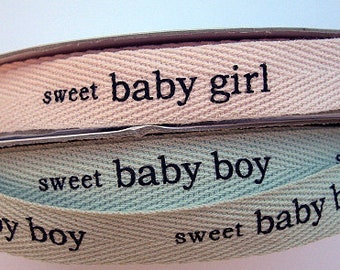 Baby Girl Ribbon - Etsy