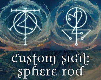 Custom Sigil Tattoo personalized Protection Seal Bindrune - Etsy