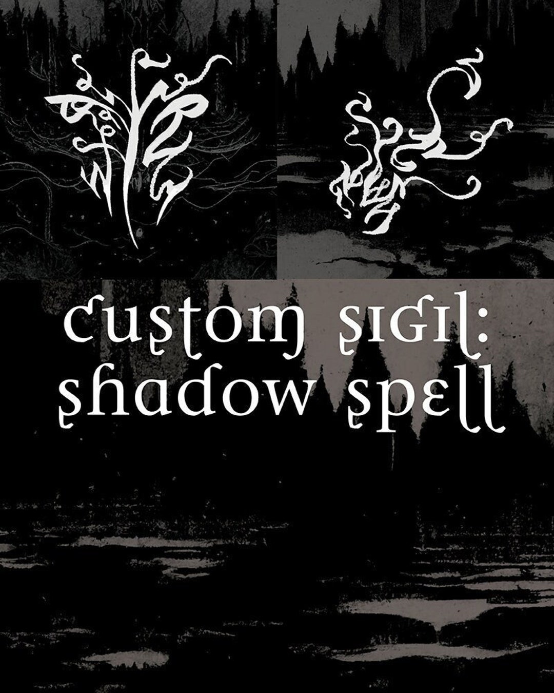 Your Custom Sigil personalized Occult Spiritual Dark - Etsy