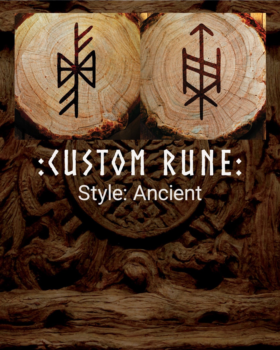Your Custom Bindrune (personalized, Occult, Viking, Sigil, Heathen, Norse, Spiritual, Talisman ...