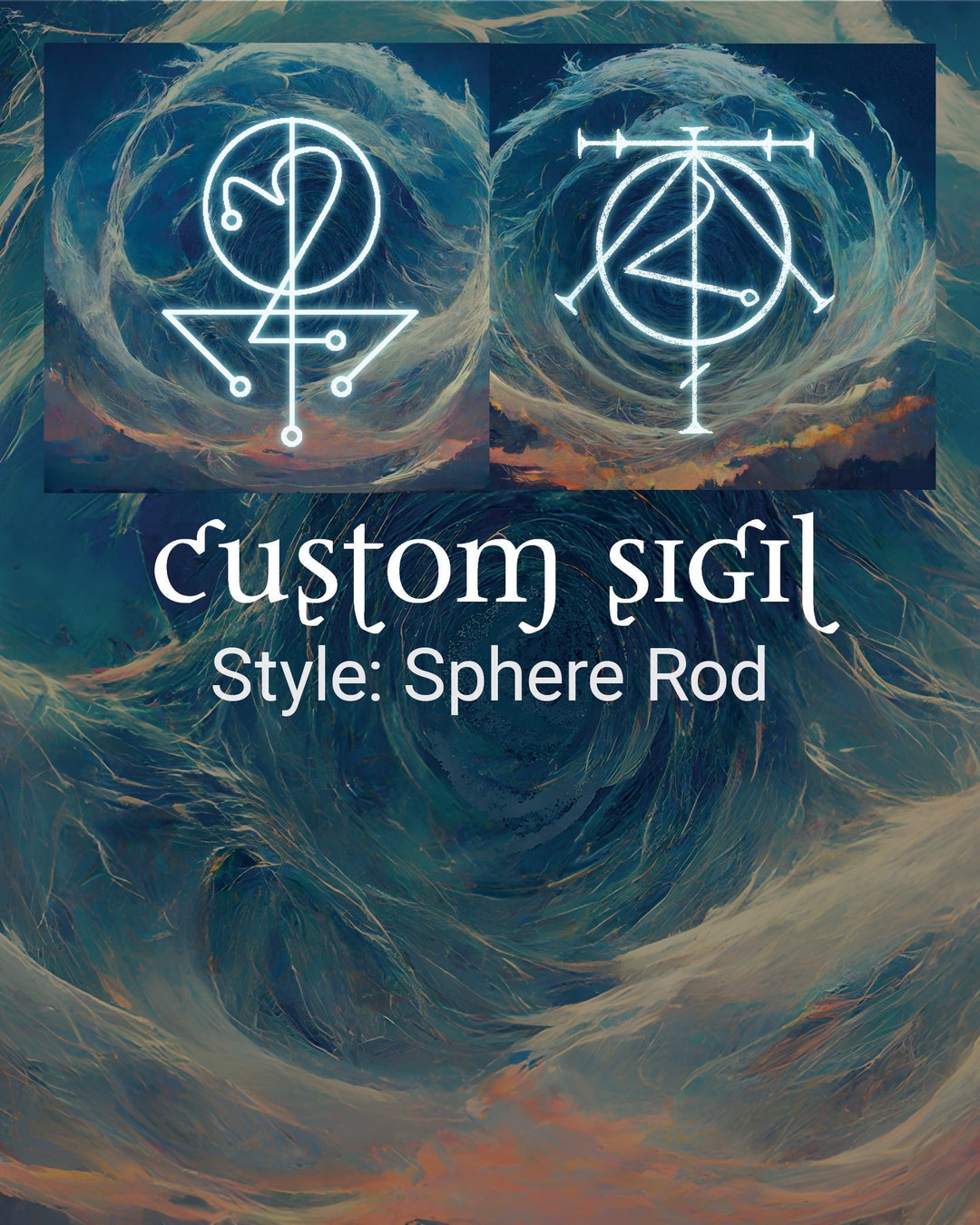 Your Custom Sigil (personalized, Occult, Spiritual, Sigil, Magick ...