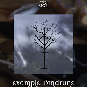 Your Custom Sigil (personalized, Bindrune, Sigil, Magick, Occult Art ...