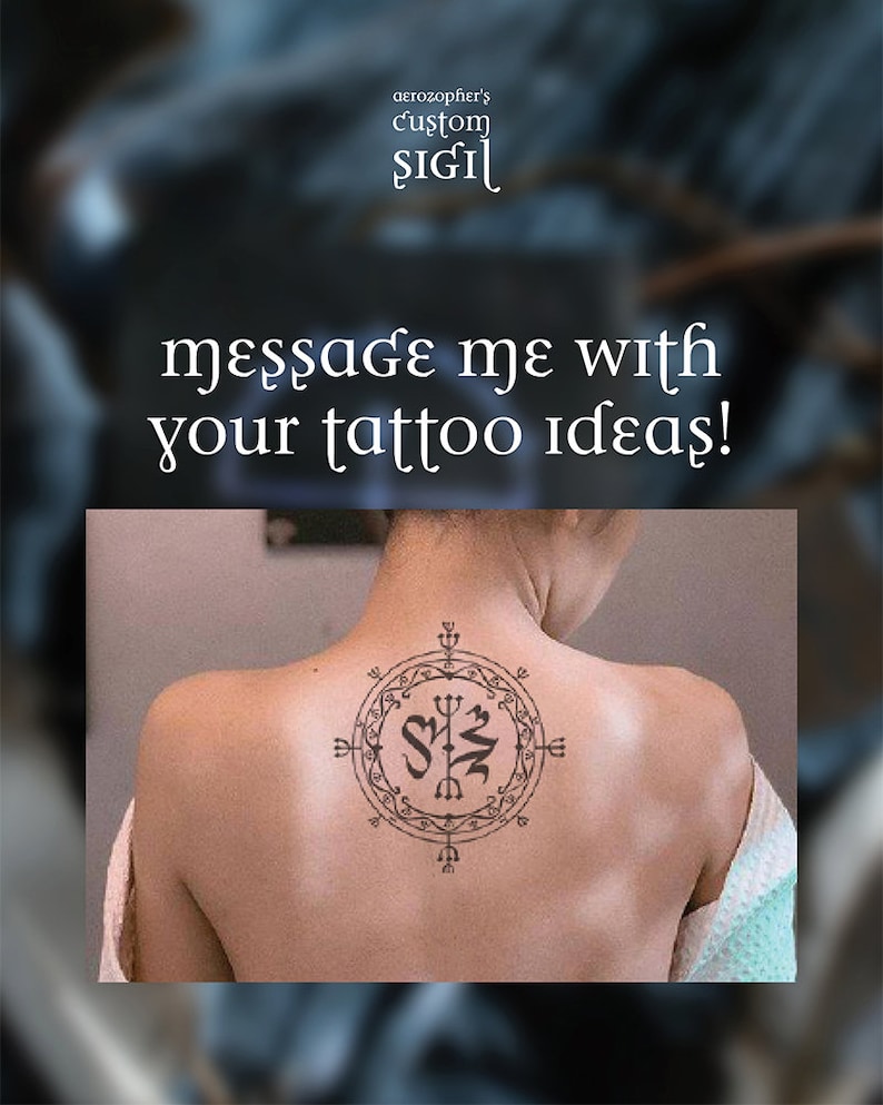 Your Custom Sigil (personalized, Calligraphy, Spiritual, Sigil, Magick ...