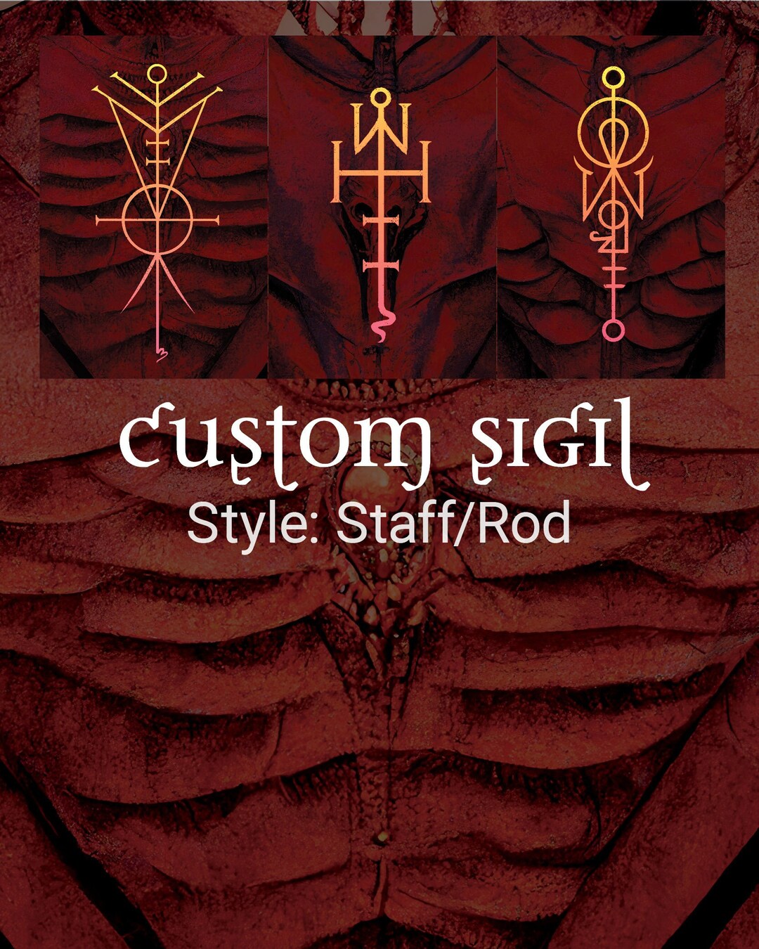 Your Custom Sigil (personalized, Protection, Occult, Talisman, Spell ...