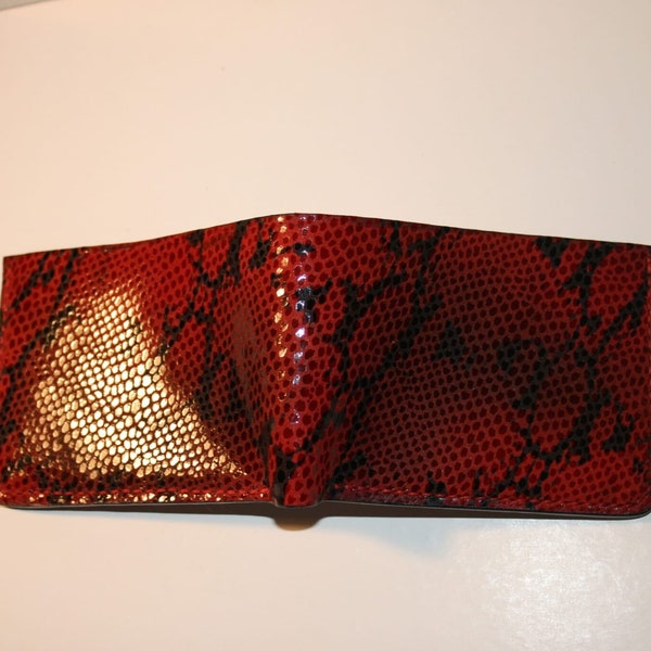 Snakeskin Wallet - Etsy