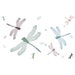 Insect Wall Decals Plant Insect Decals Dragonfly Wall Decals - Etsy