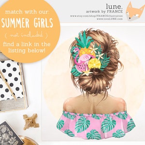 3 FOR 2. Watercolor Summer Clipart, Tropical Clipart, Beach Clip Art ...